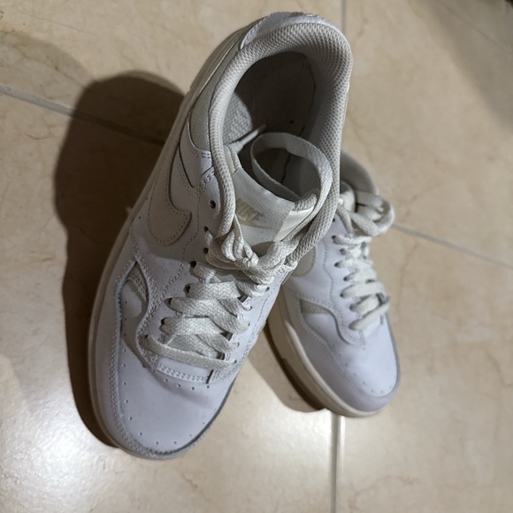 Nike | Shoes | Nike Allwhite Casual Sneakers | Poshmark
